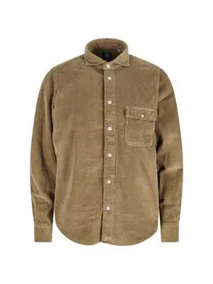 FINAMORE 1925 Corduroy Button-up Shirt
