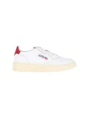 AUTRY Low-top Leather Sneakers - White