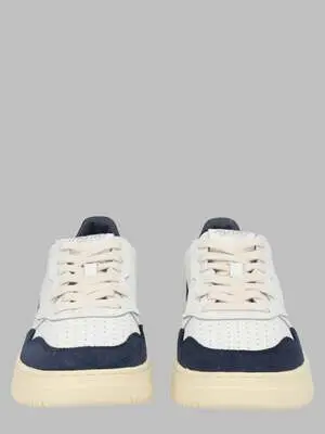 AUTRY Leather & Suede Lace-up Sneakers - Multicolour