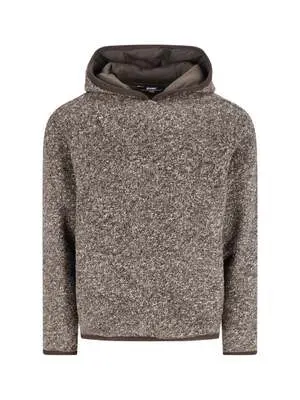 K-WAY Wool-blend Hoodie - Brown