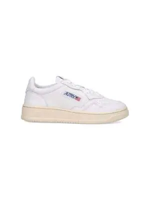 AUTRY Goat Leather Low-top Sneaker - White