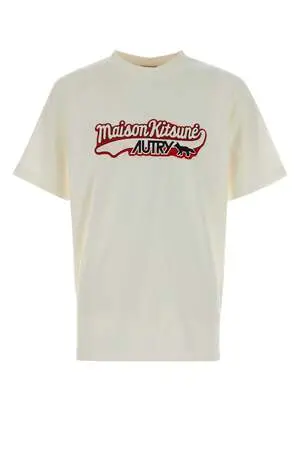 AUTRY X MAISON KITSUNE Logo T-shirt - White