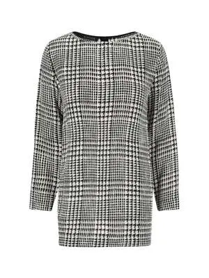 GIANLUCA CAPANNOLO GIANLUCA CAPANNOLO Houndstooth Knit Dress