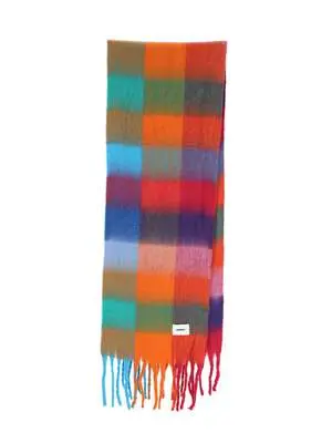 BONSAI Tree-form Motif Polyester Scarf For - Multicolour