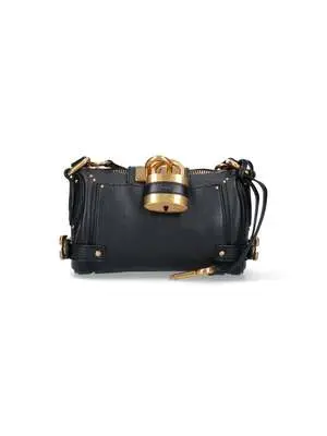 Chloé Buffalo Leather Shoulder Bag - Black