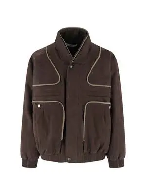 KIKO KOSTADINOV Cotton Tencel Stretch Jacket - Brown