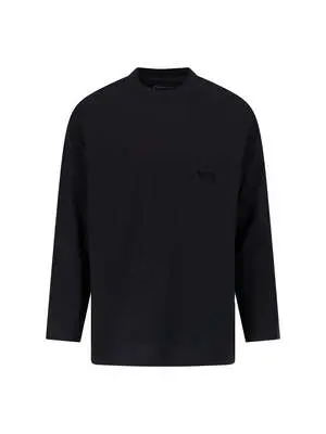 Y3 100% Cotton T-shirt - Black
