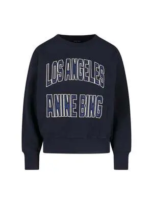 ANINE BING Graphic Crewneck Sweatshirt
