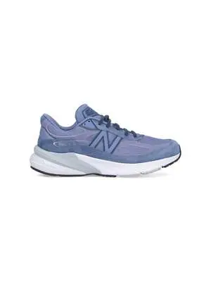 NEW BALANCE Pigskin & Mesh Sneakers - Violet