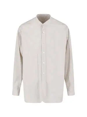 KAPTAIN SUNSHINE Lightweight 100% Cotton Shirt - Cream