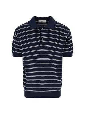 DUNST Cotton-blend T-shirt - Blue