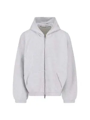 Alexander Wang Zip Up Sweatshirt - Grey