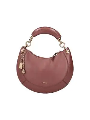 Chloé Lamb Leather Shoulder Bag - Brown