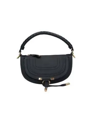 Chloé Mini Handbag In Calf Leather - Black
