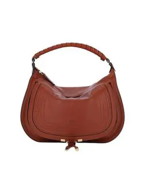 Chloé Mini Calf Leather Tote Bag With Top Handle - Brown