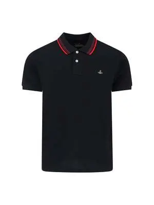 VIVIENNE WESTWOOD Classic Polo - Black