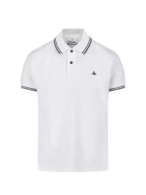 VIVIENNE WESTWOOD Embroidered Logo Crewneck T-shirt