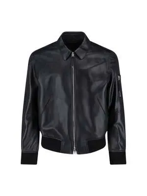 TOM FORD Lamb Leather Jacket - Black
