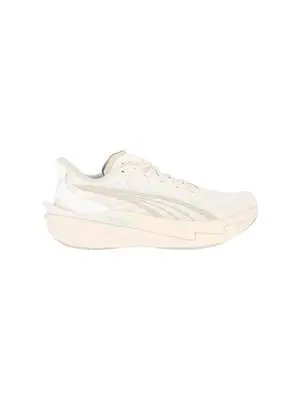 PUMA Textile Upper Sneakers With Rubber Sole - Cream