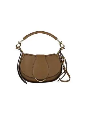 Chloé 100% Calf Leather Shoulder Bag - Brown