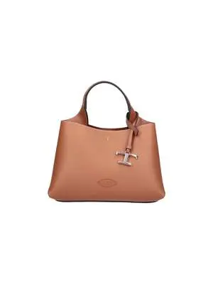 TOD`S Tod's Calf Leather Shoulder Bag - Brown