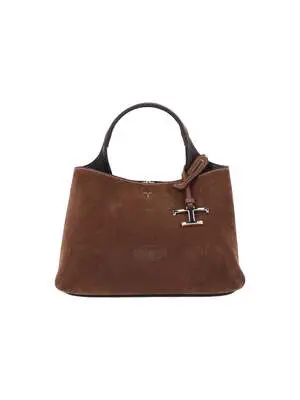 TOD`S Tod's Calf Leather Shoulder Bag - Brown