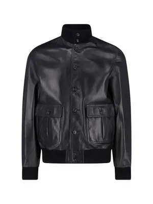 VALSTAR 100% Leather Jacket - Black