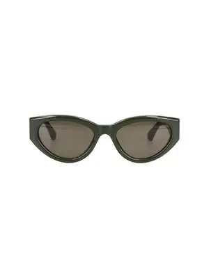 Chimi Cat-eye Sunglasses - Green