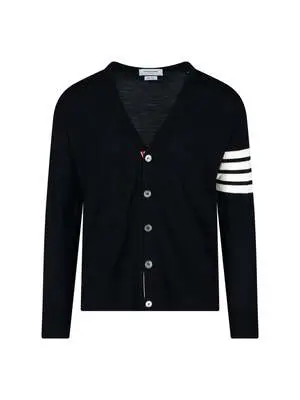 Thom Browne Round Neck Cardigans For Men