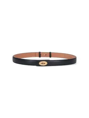 Mulberry Leather Belt With Postman's Lock - Black