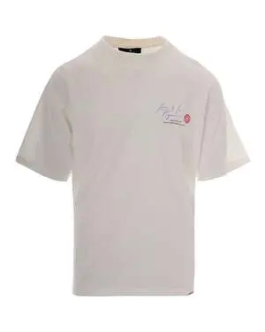 REPRESENT Represent Graphic Print Oversized T-Shirt Flat White