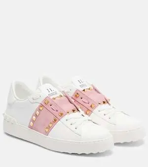 Valentino Garavani Rockstud Untitled Sneaker For Fw24 - Biancoross