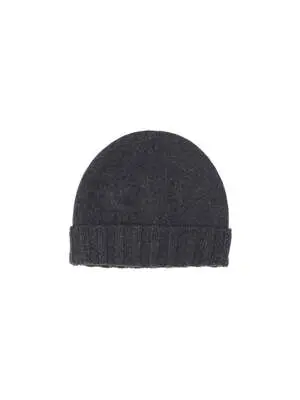 DRUMOHR 100% Cashmere Beanie - Grey