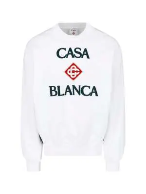 Casablanca Logo Sweatshirts Hoodies For Men