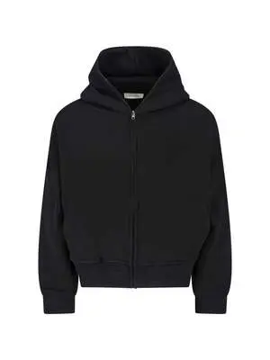 ENTIRE STUDIOS Full Zip Hoodie - Black