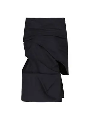 ENTIRE STUDIOS 100% Cotton Essential Top - Black