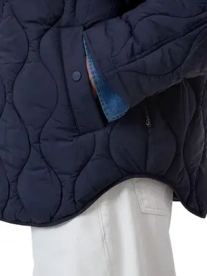 Closed Quilted Nylon Blouson Jacket