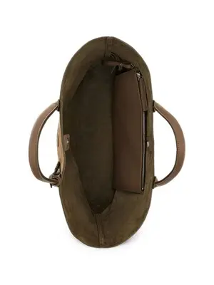 Hogan Address Medium Leather Tote Bag