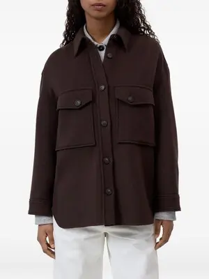 Closed Wool Blend Oversized Shirt