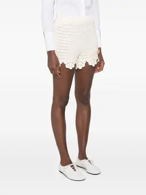 Chloé Cotton Knit Shorts