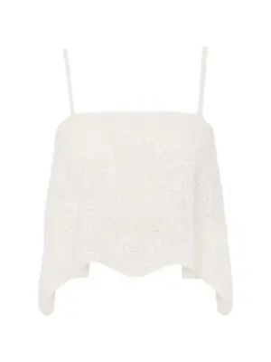Chloé Cotton Top - White