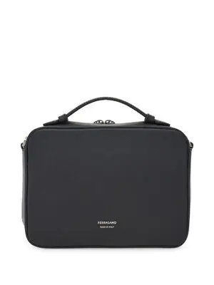 FERRAGAMO Gancini Leather Crossbody Bag