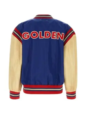 GOLDEN GOOSE Patch Detail Nylon Bomber Jacket