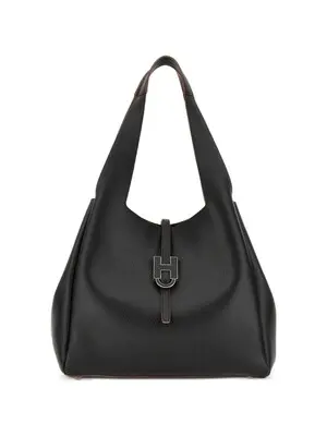Hogan Trenc Leather Tote Bag