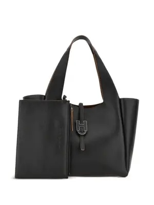 Hogan Trenc Leather Tote Bag