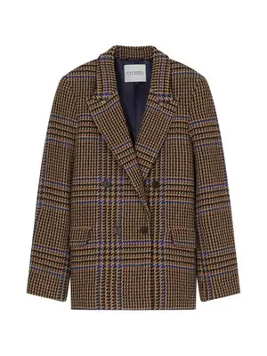 Closed Wool Blend Double-breasted Jacket - Beige