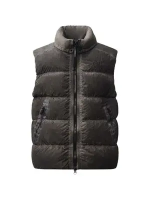 C.P. COMPANY Nylon Down Vest - Black