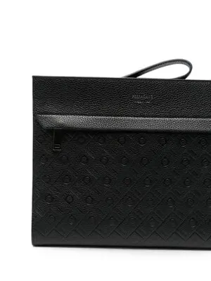FERRAGAMO Monogram Leather Pouch