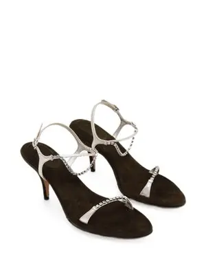 Chloé Zia Embellished Heeled Sandals