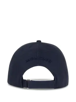 Moncler Logo Cotton Baseball Cap